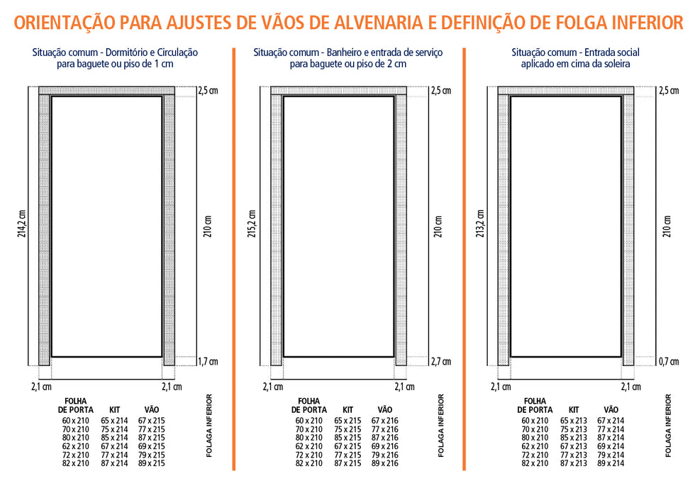 Kit Porta Pronta Acabado Branco Premium Lisa Sólida | Germano Portas